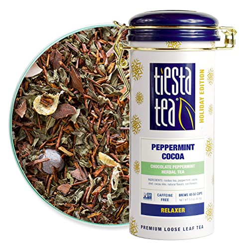 Tiesta Tea Cozy Peppermint Cocoa herbal tea