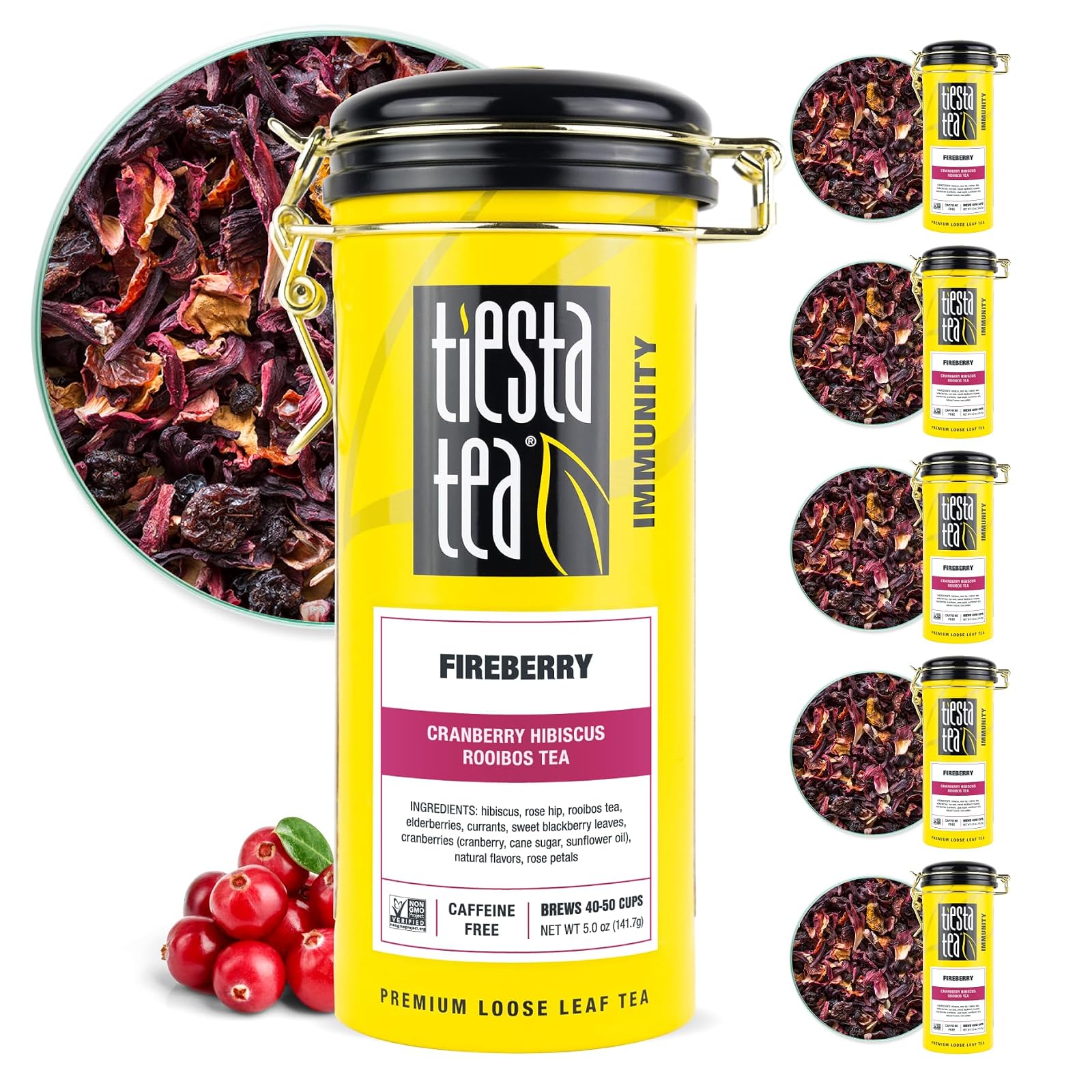Tiesta Tea Fireberry herbal tea blend
