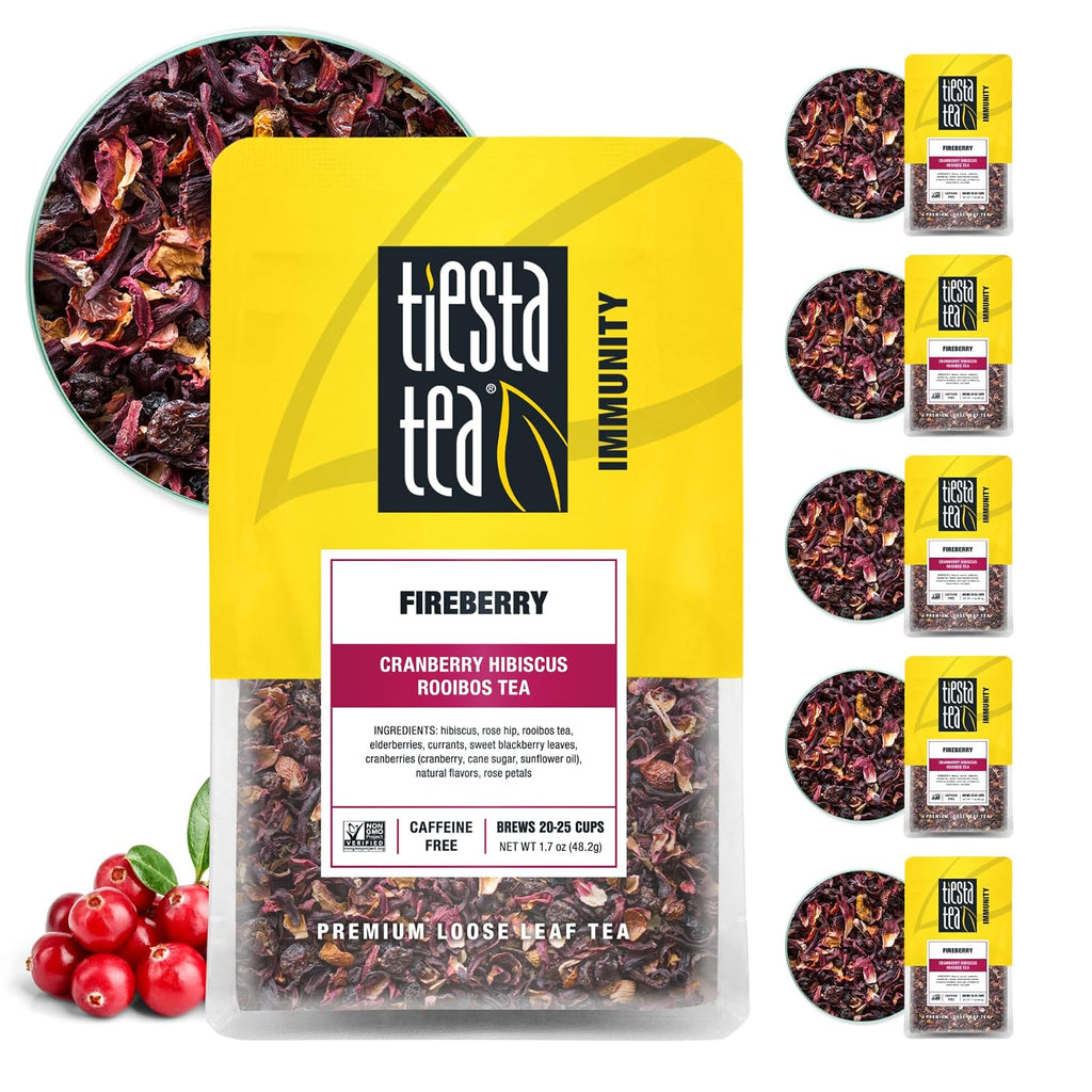 Tiesta Tea Fireberry herbal tea blend