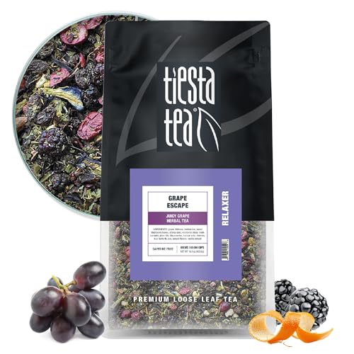 Tiesta Tea Grape Escape herbal tea blend