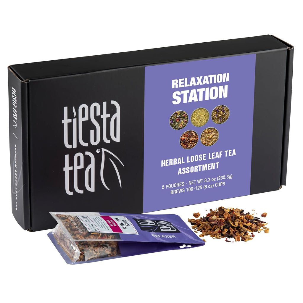 Tiesta Tea herbal loose leaf gift box