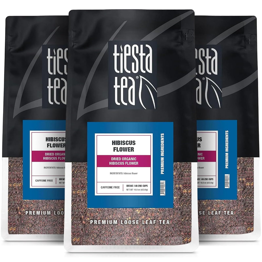 Tiesta Tea hibiscus flowers loose tea