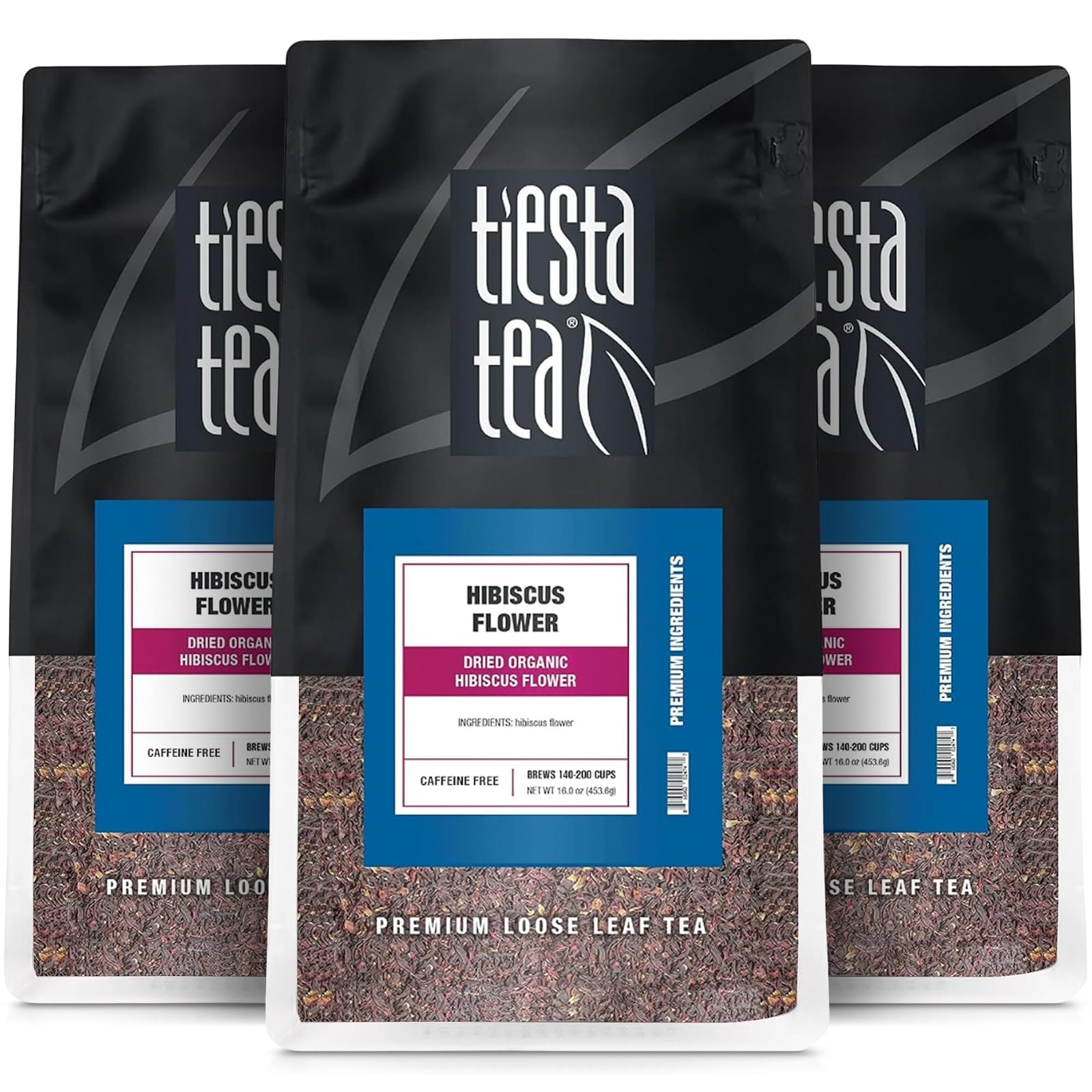 Tiesta Tea hibiscus flowers loose tea