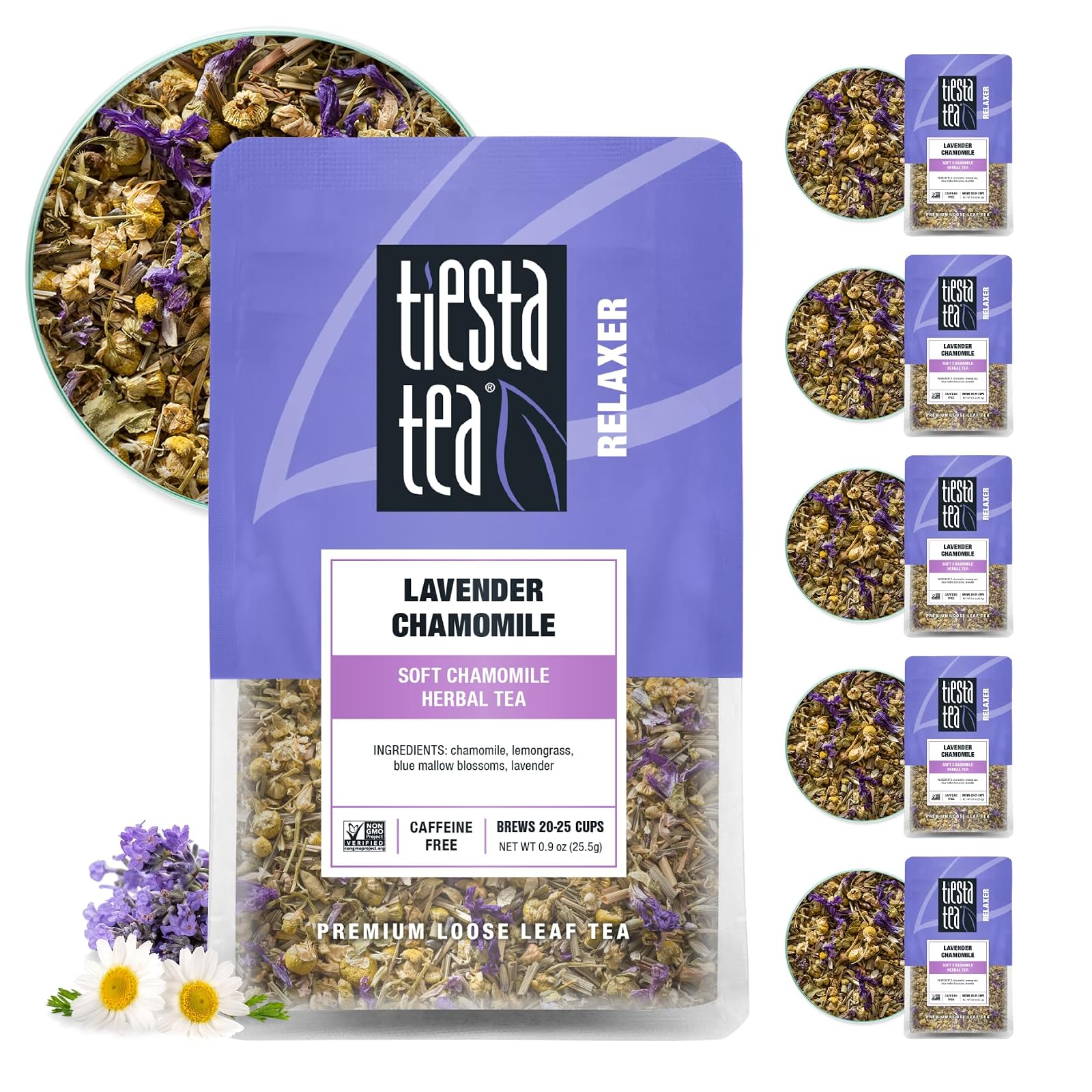 Tiesta Tea lavender chamomile herbal tea