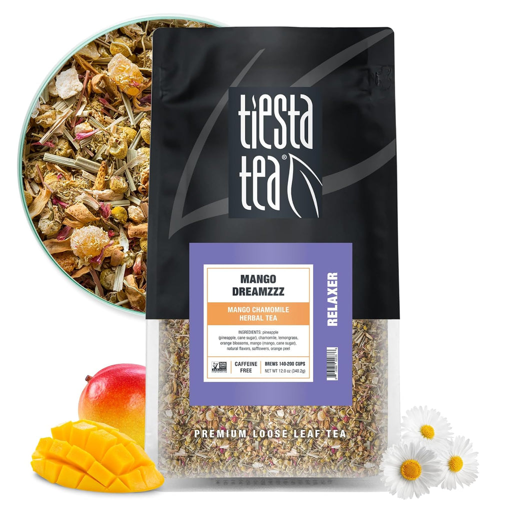 Tiesta Tea Mango Dreamzzz chamomile tea