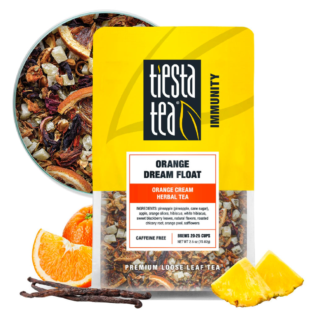 Tiesta Tea Orange Dream Float herbal tea blend