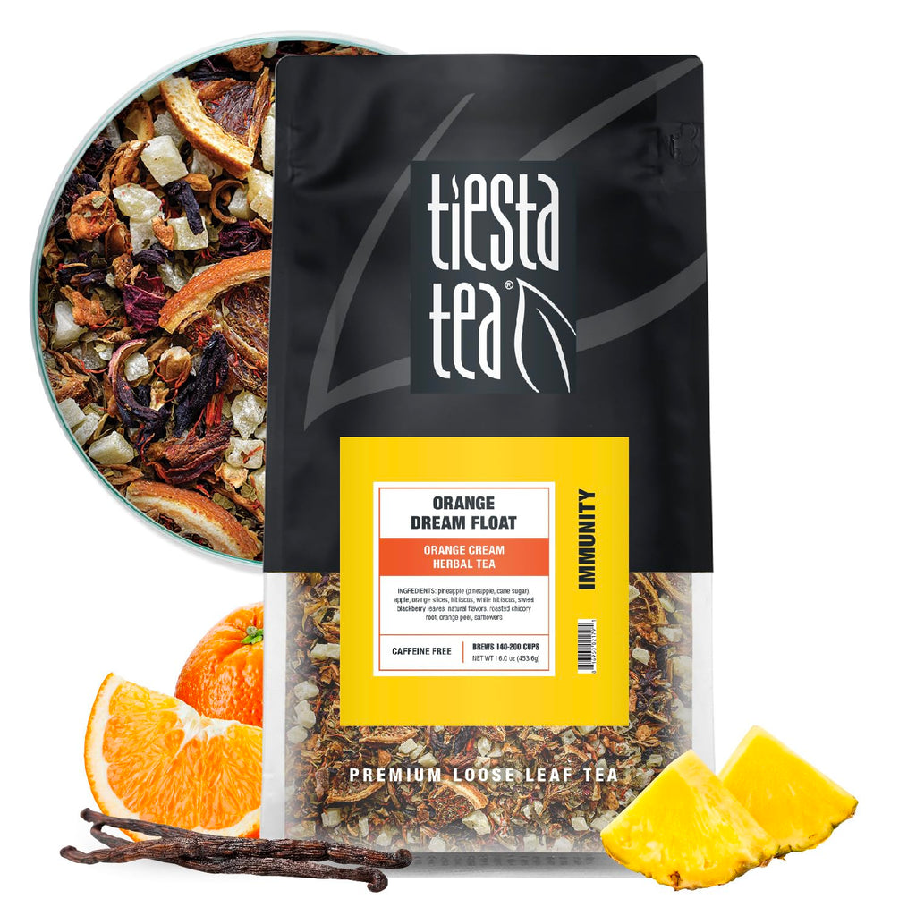 Tiesta Tea Orange Dream Float herbal tea