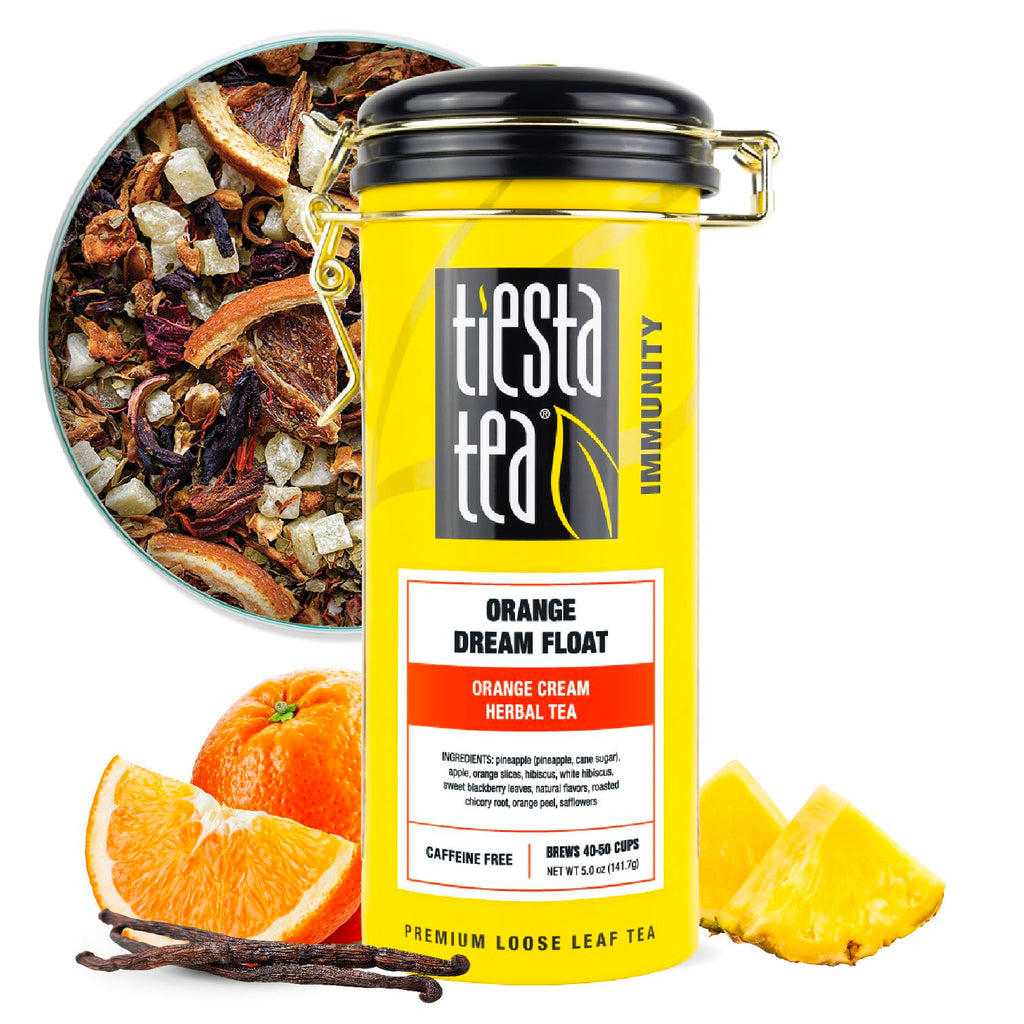 Tiesta Tea Orange Dream Float herbal tea