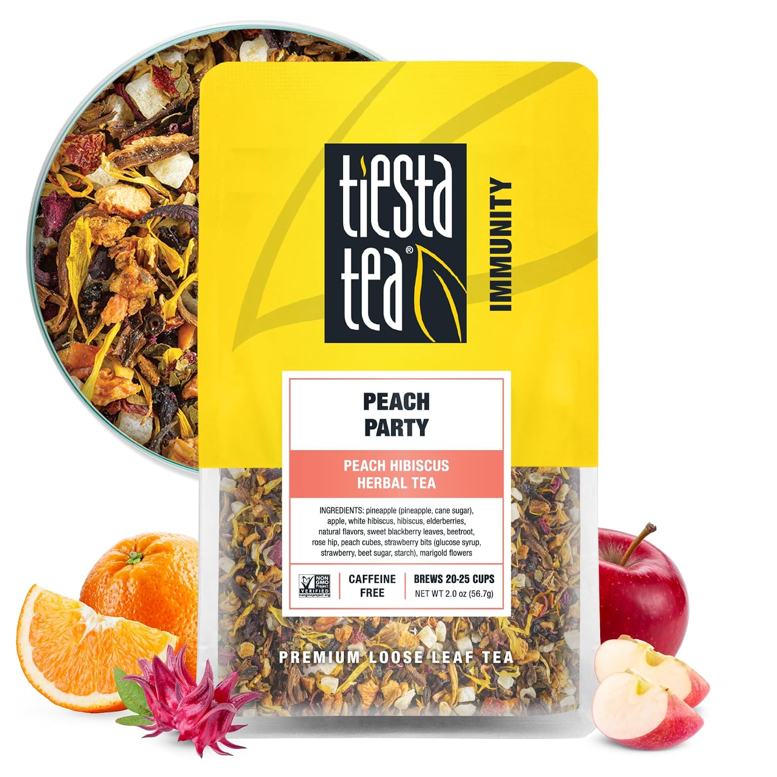Tiesta Tea Peach Party herbal blend