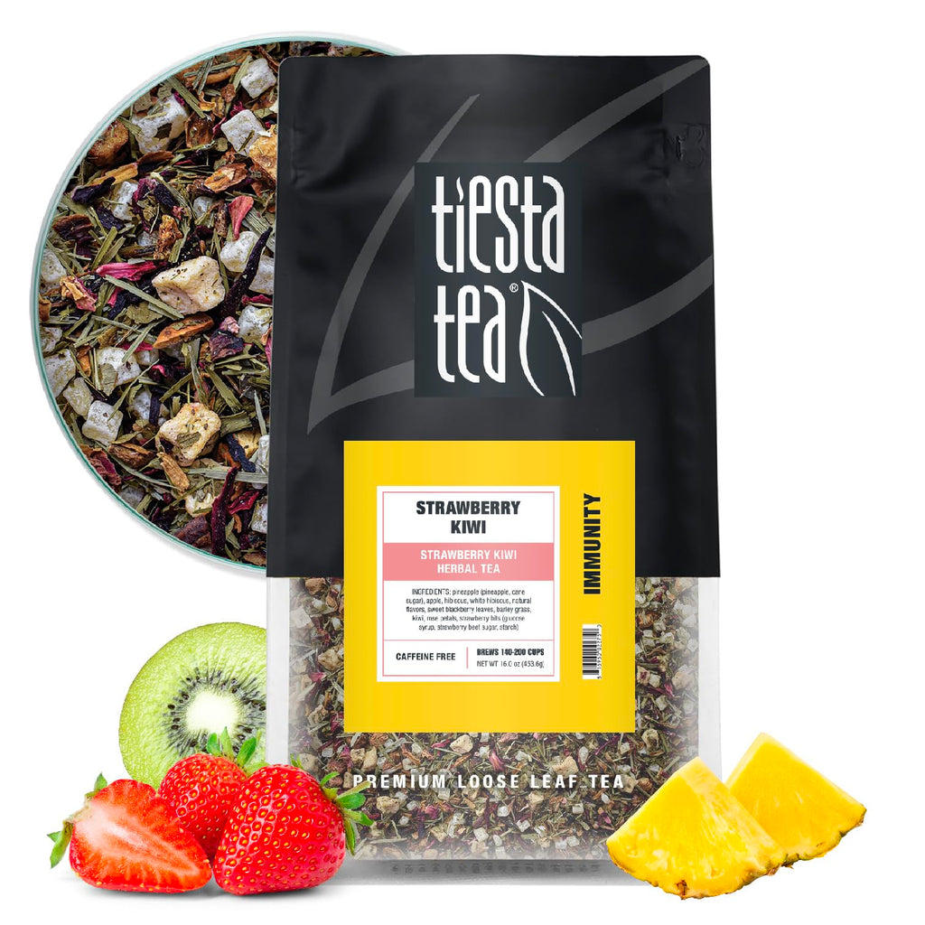 Tiesta Tea strawberry kiwi herbal tea