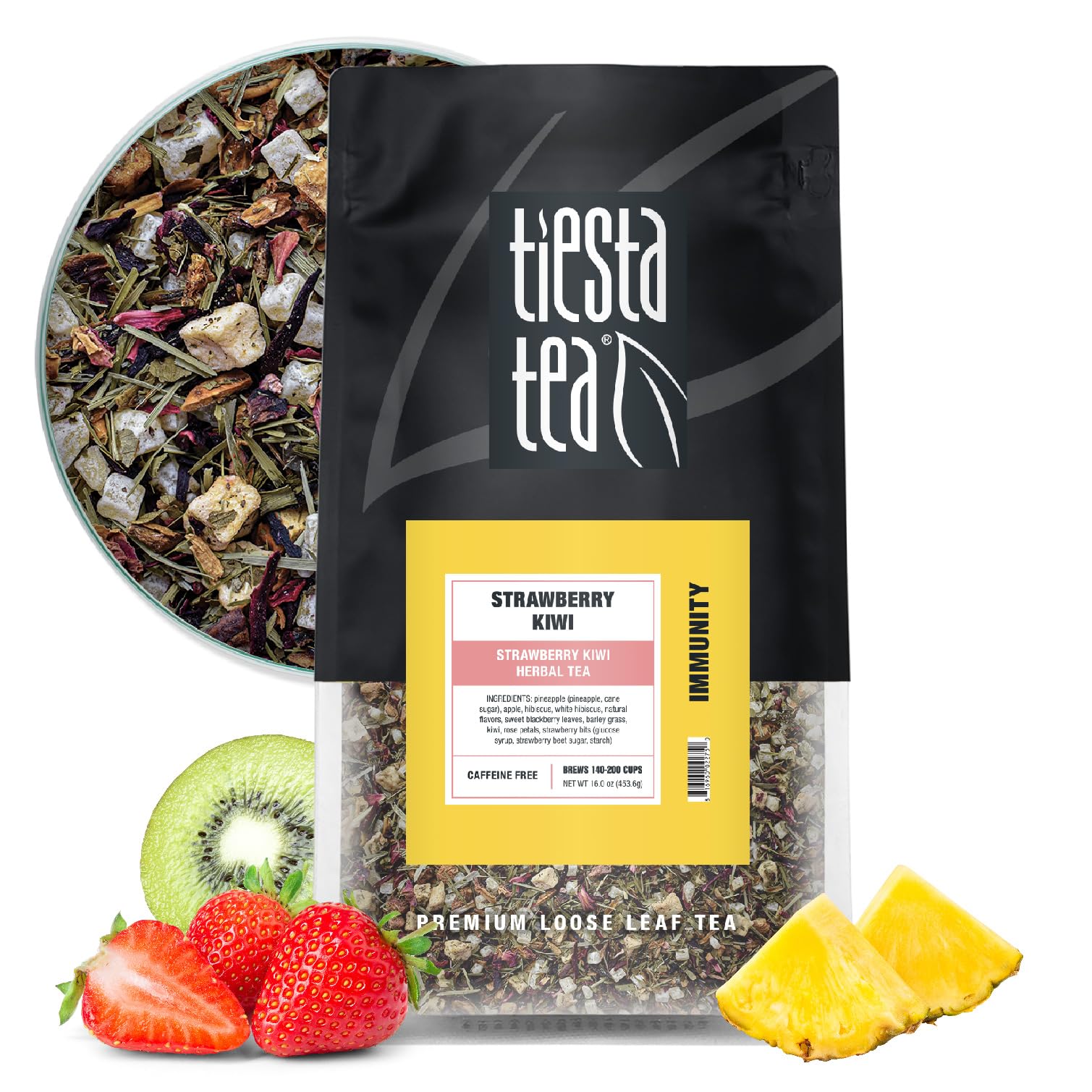Tiesta Tea strawberry kiwi herbal tea