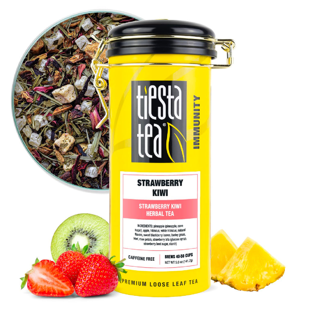 Tiesta Tea strawberry kiwi herbal tea