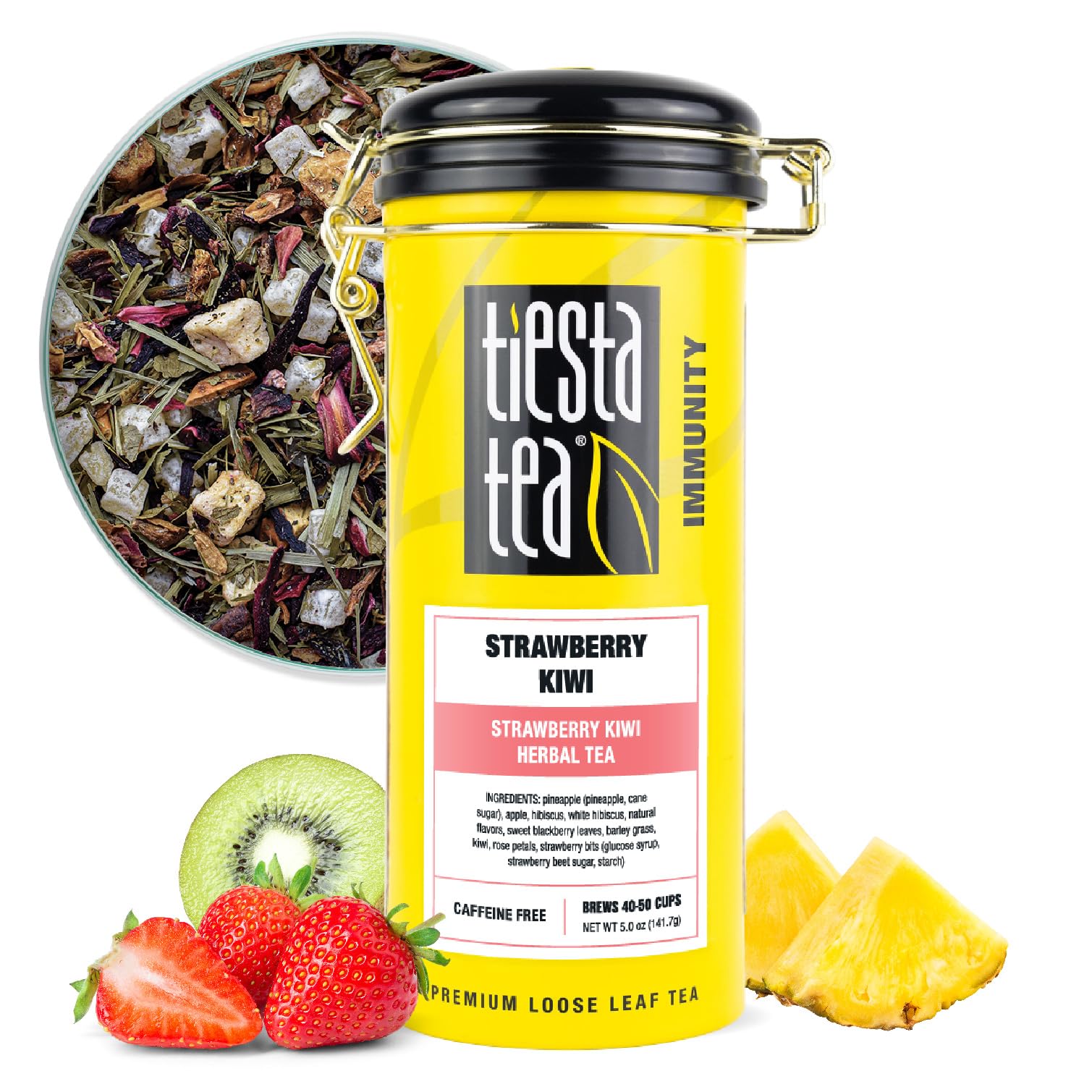Tiesta Tea strawberry kiwi herbal tea