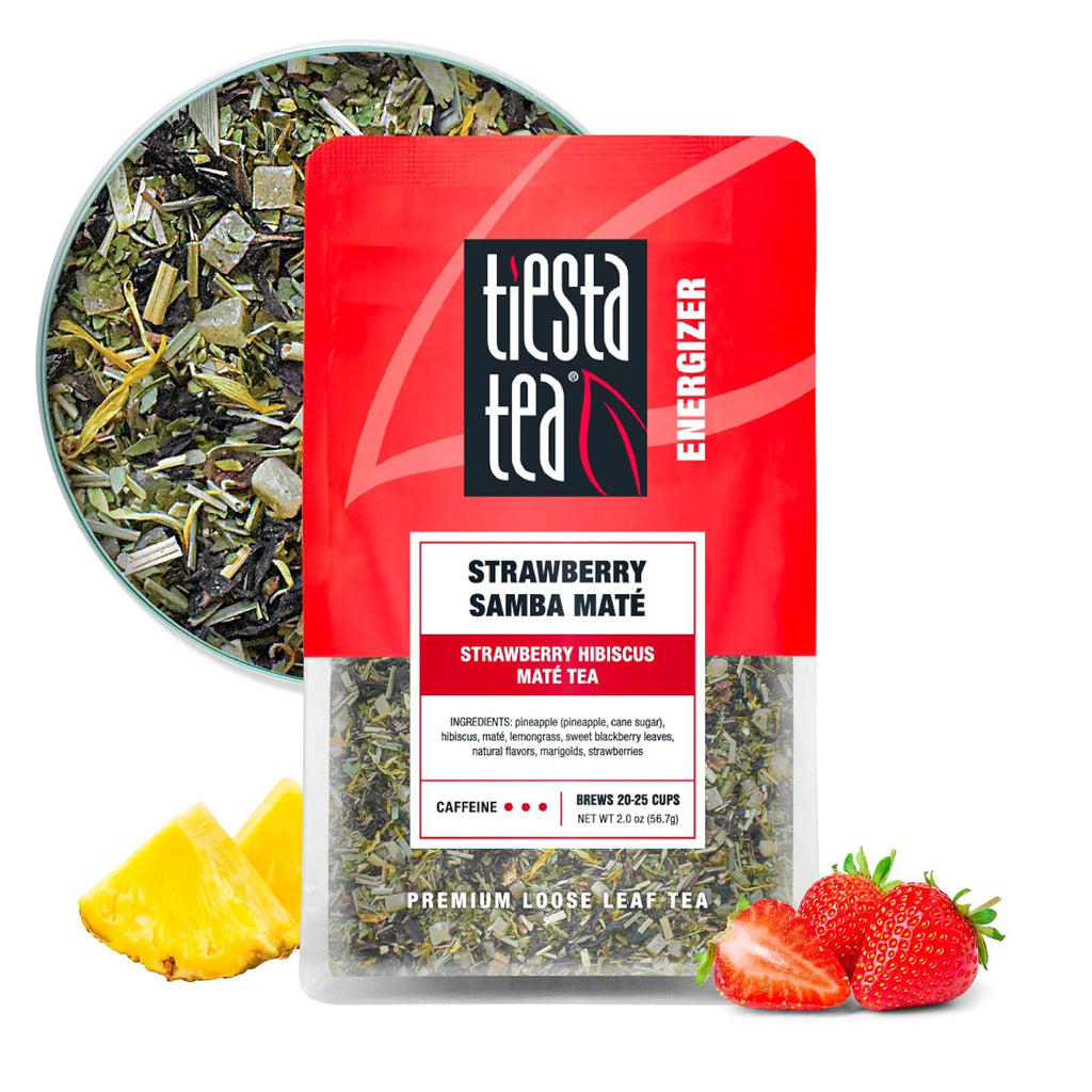 Tiesta Tea Strawberry Samba Mate blend