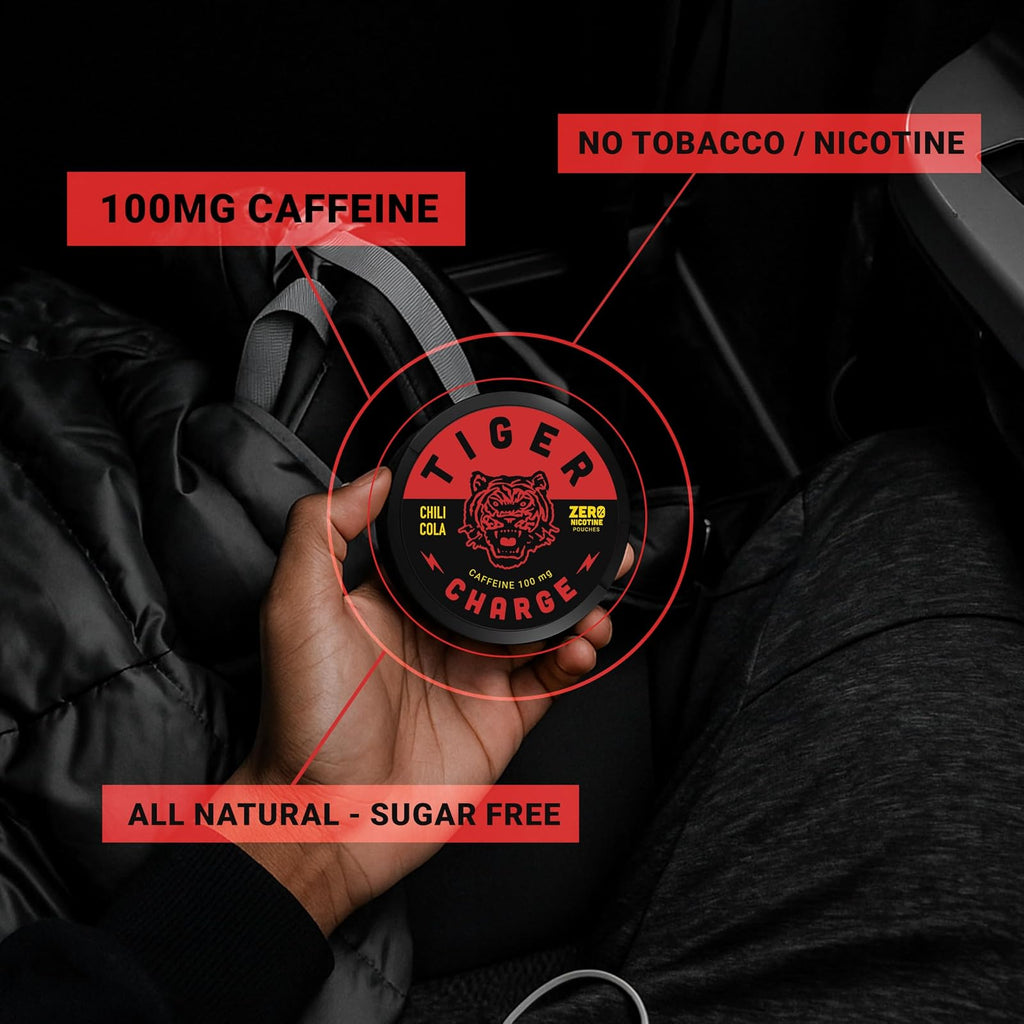 Tiger Charge endurance energy pouches
