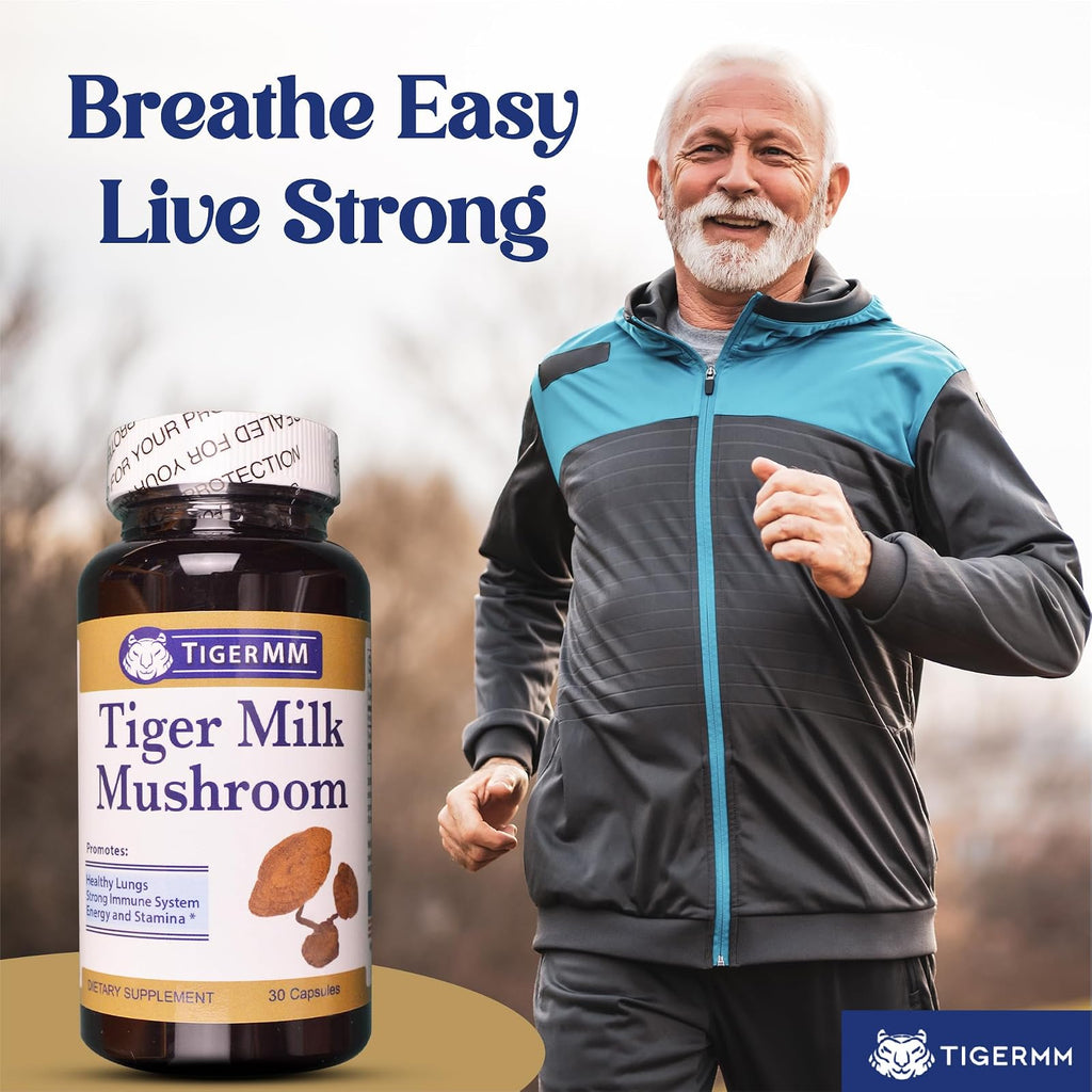 Tiger Milk Mushroom for energy boost