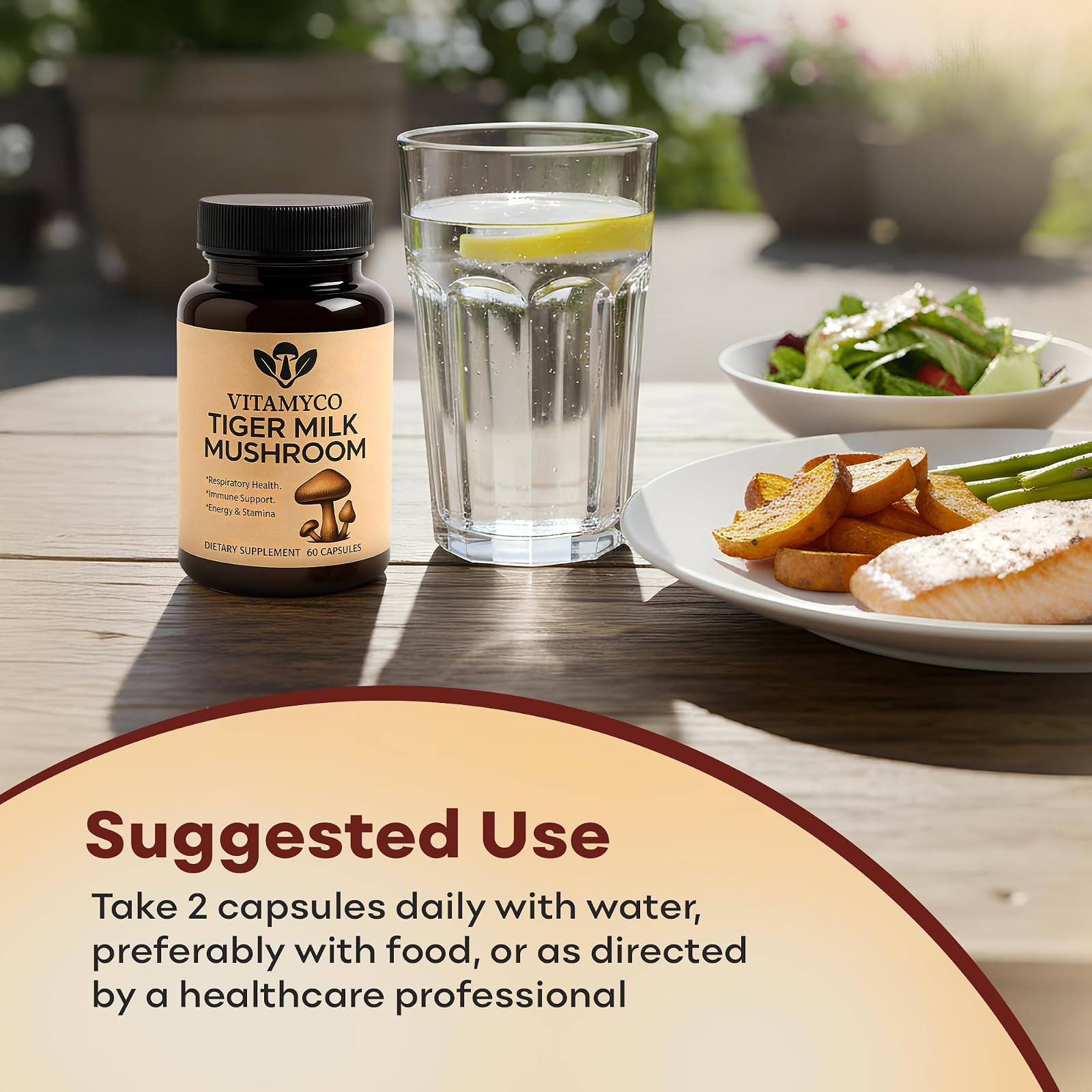 Tiger Milk Mushroom for enhanced lung health