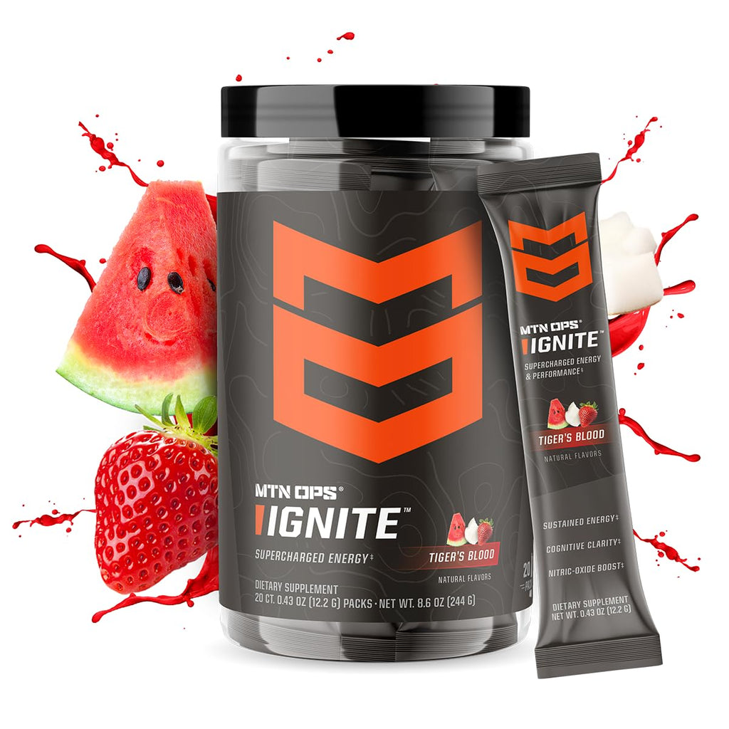 Tiger's Blood flavour energy mix