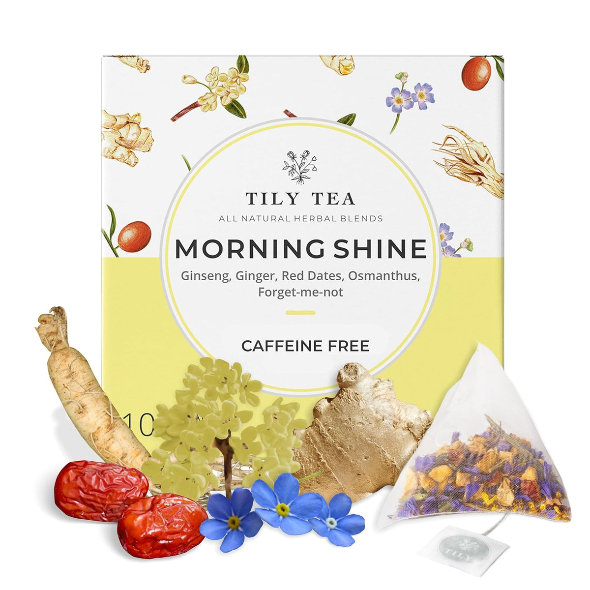 Tily Tea ginger ginseng breakfast blend