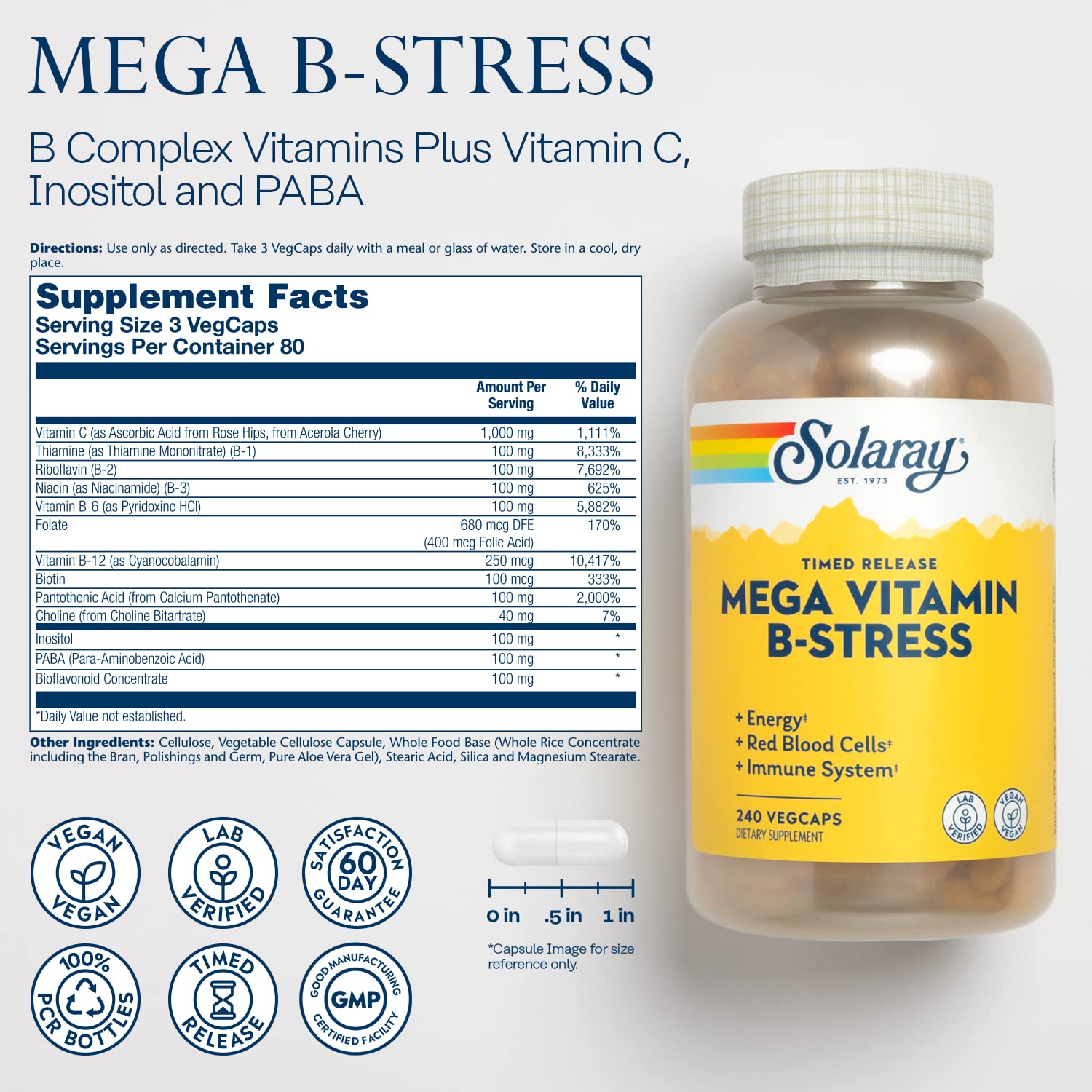 time release b-stress formula
