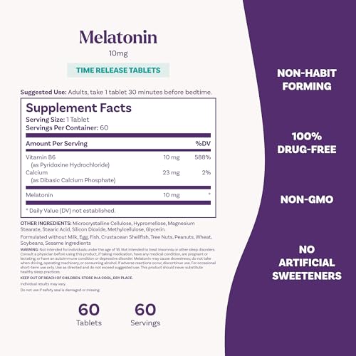 time release melatonin for better sleep