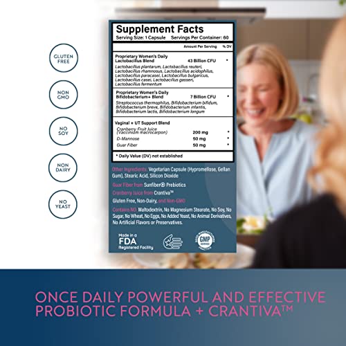 Time release probiotics for urinary health