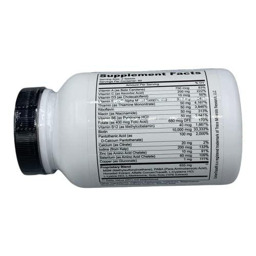 Time released biotin tablets