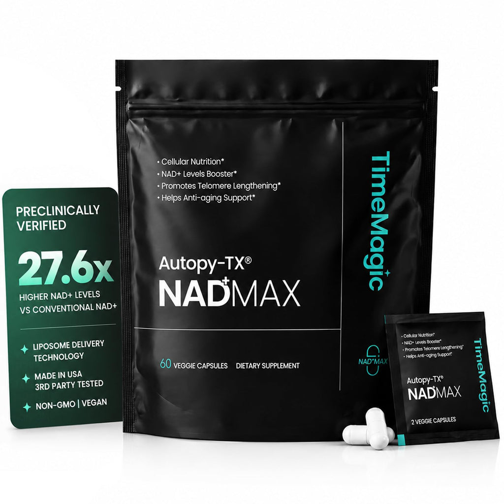 TimeMagic NAD+MAX liposomal supplement