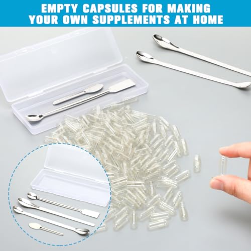 Timgle empty capsules for DIY vitamins