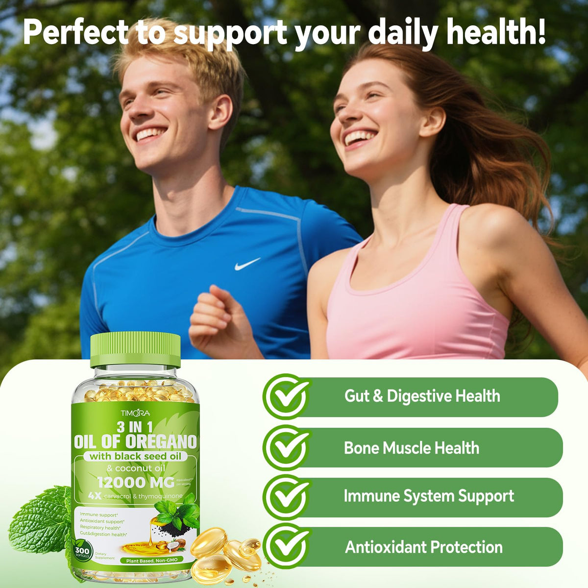 TIMORA herbal oregano supplement