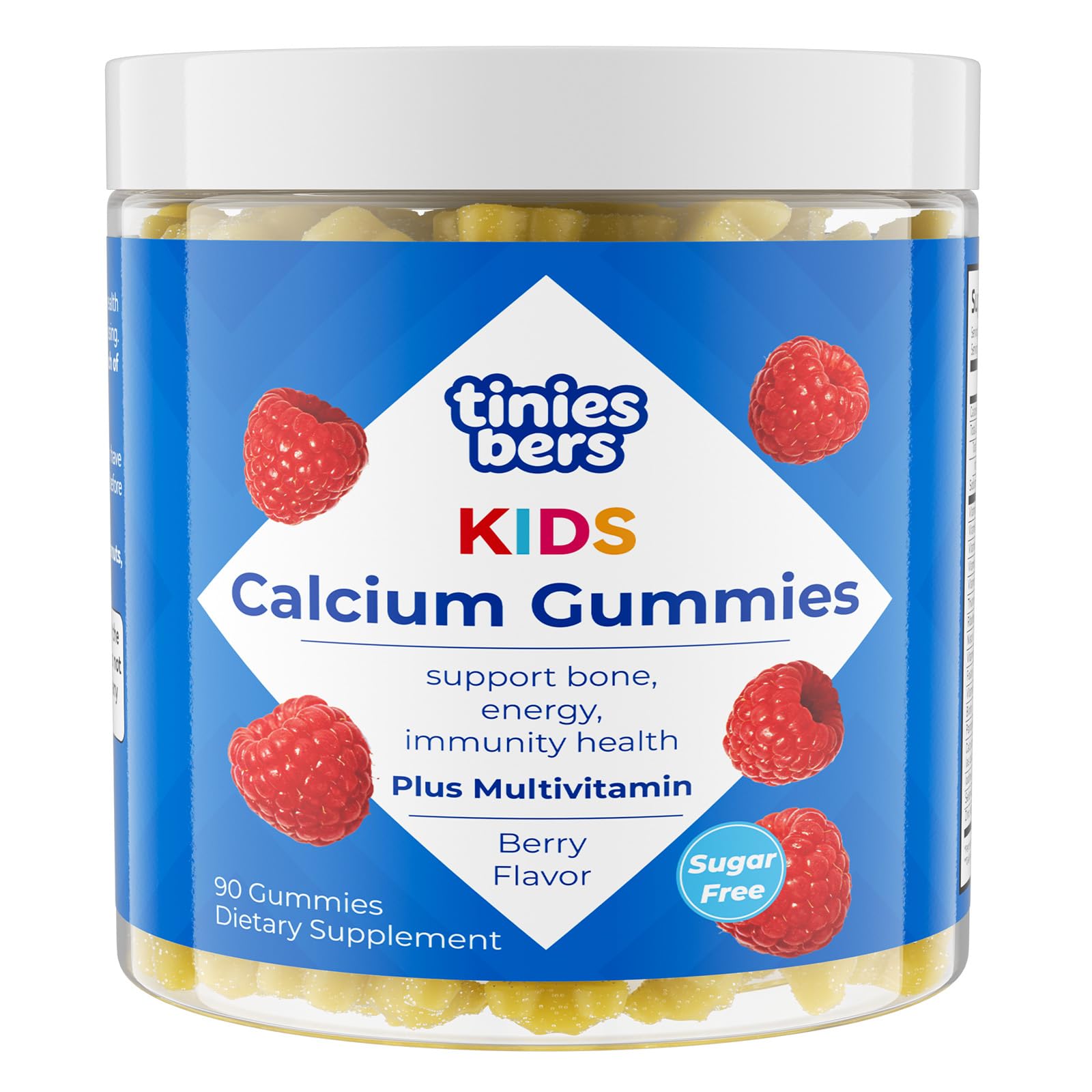Tinies Calcium Glycinate gummies for strong bones