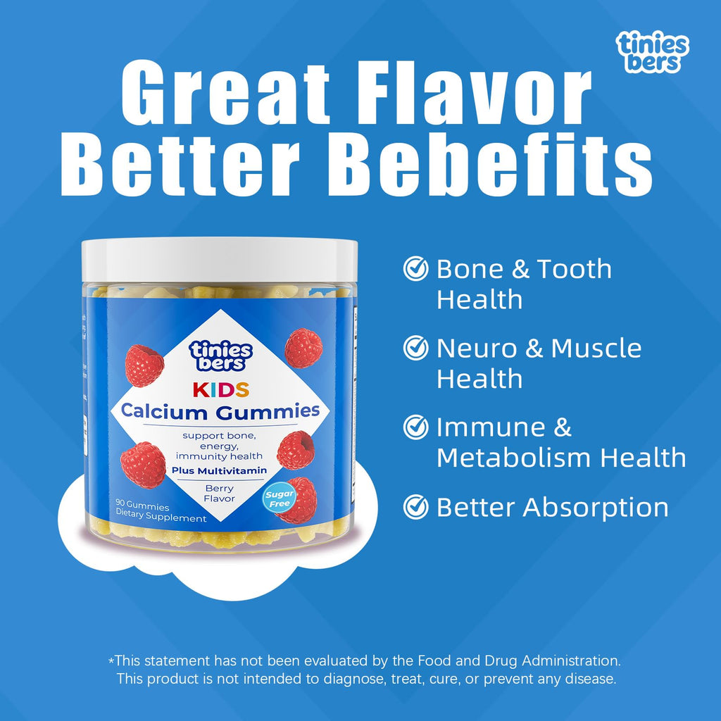 Tinies Calcium supplements for kids