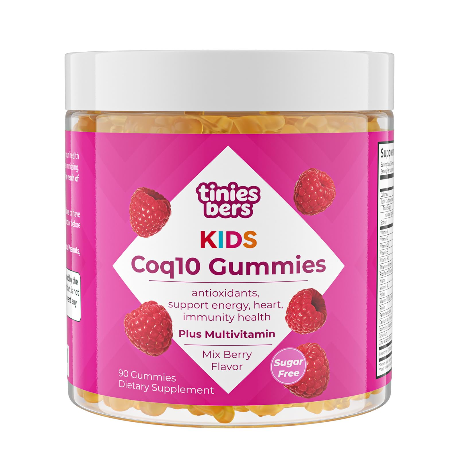 Tinies CoQ10 gummies for kids