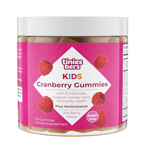 Tinies cranberry gummies for kids