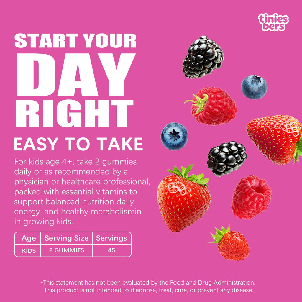 Tinies kids vitamins with CoQ10