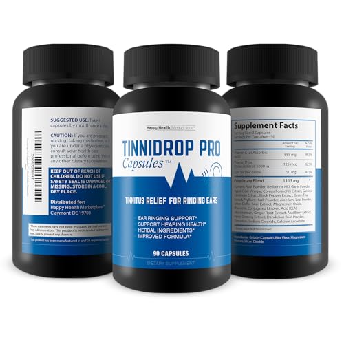 Tinnidrop Pro for soothing ear discomfort