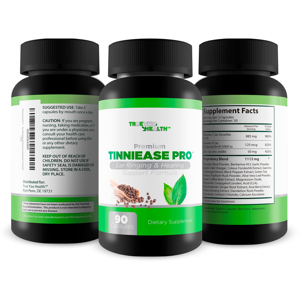 Tinniease Pro blended vitamins for wellness