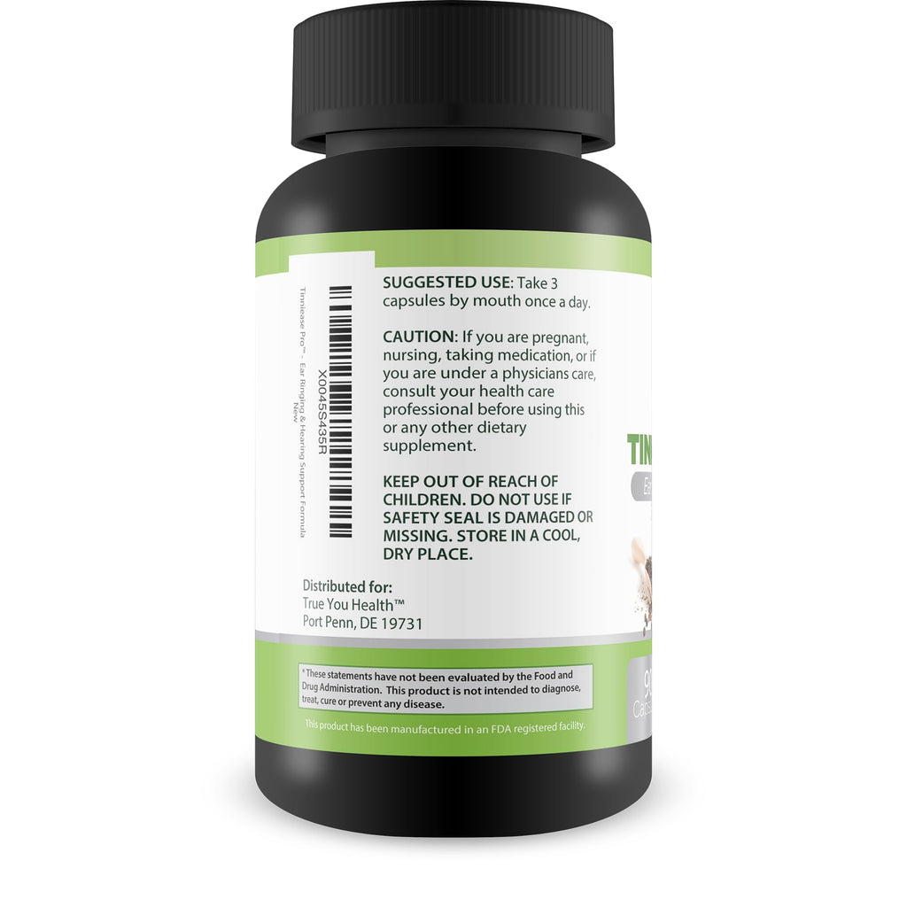 Tinniease Pro vitamins for tinnitus relief