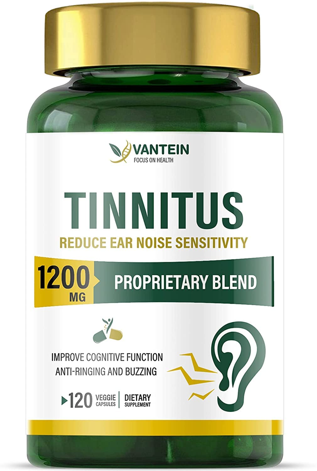 tinnitus relief blended vitamin capsules