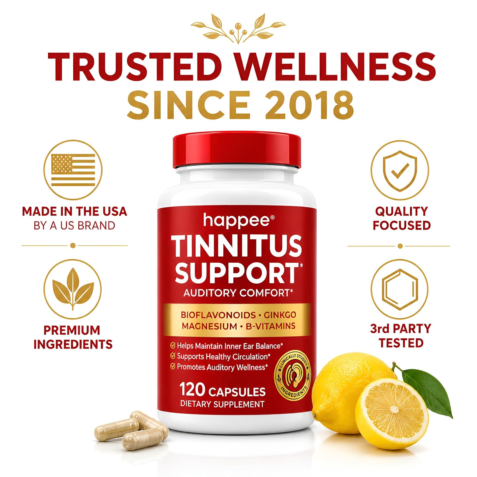 tinnitus relief with ginkgo extract