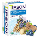 Tipson Organic Ashwagandha Blueberry Tea Bags