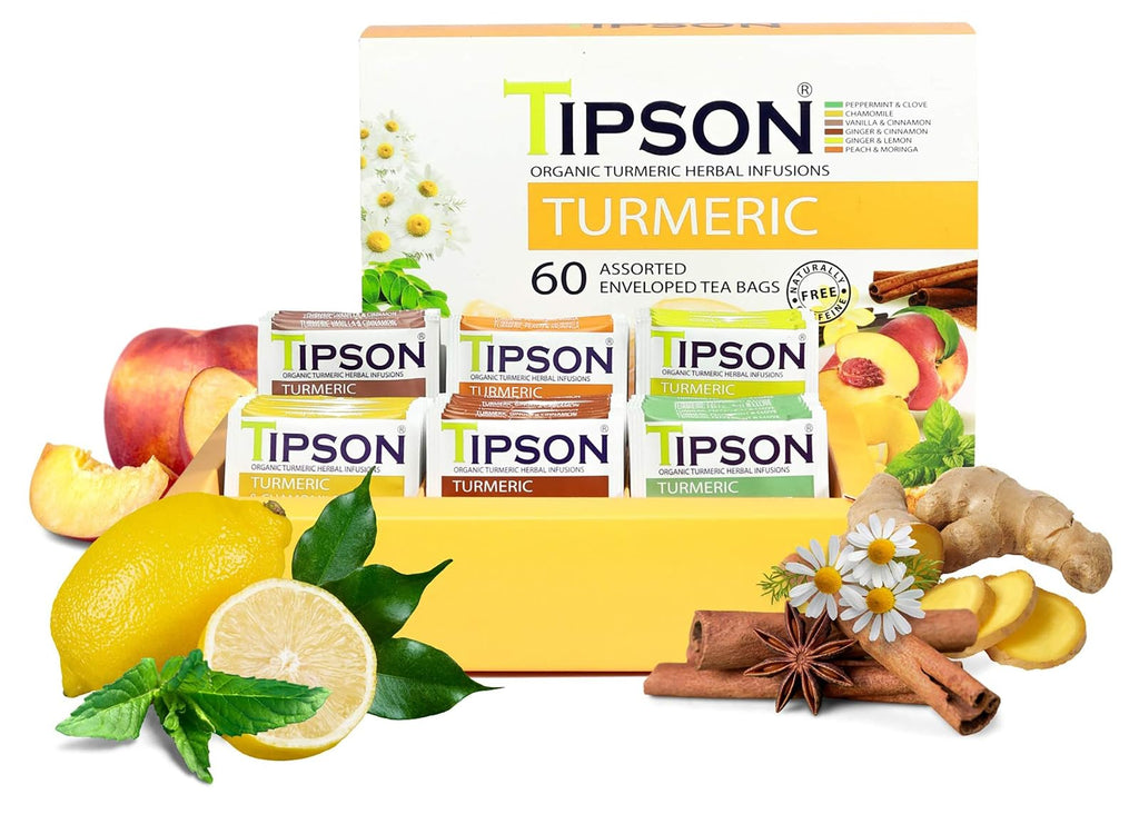 Tipson organic turmeric herbal tea
