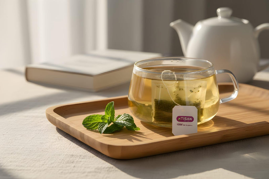 Tisan herbal tea for digestive support