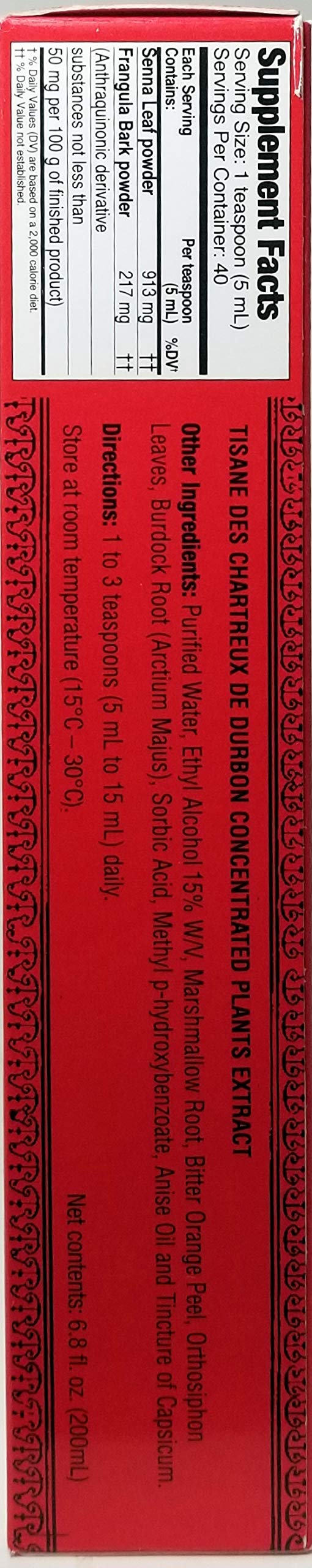 Tisane de Durbon health supplement features