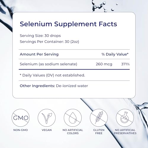tissue health drops with selenium
