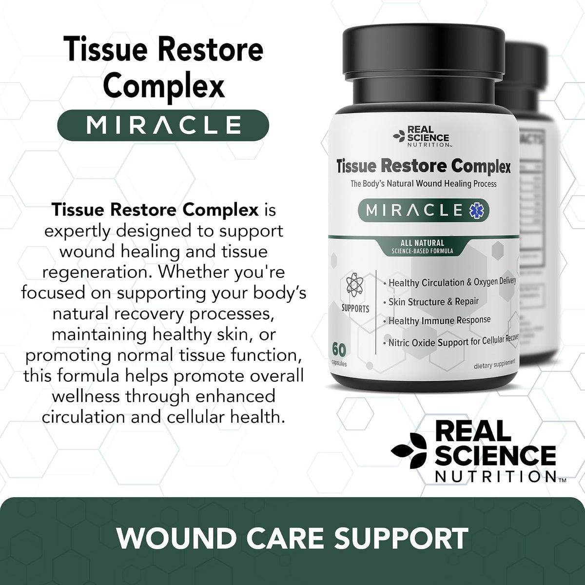 Tissue repair vitamin capsules
