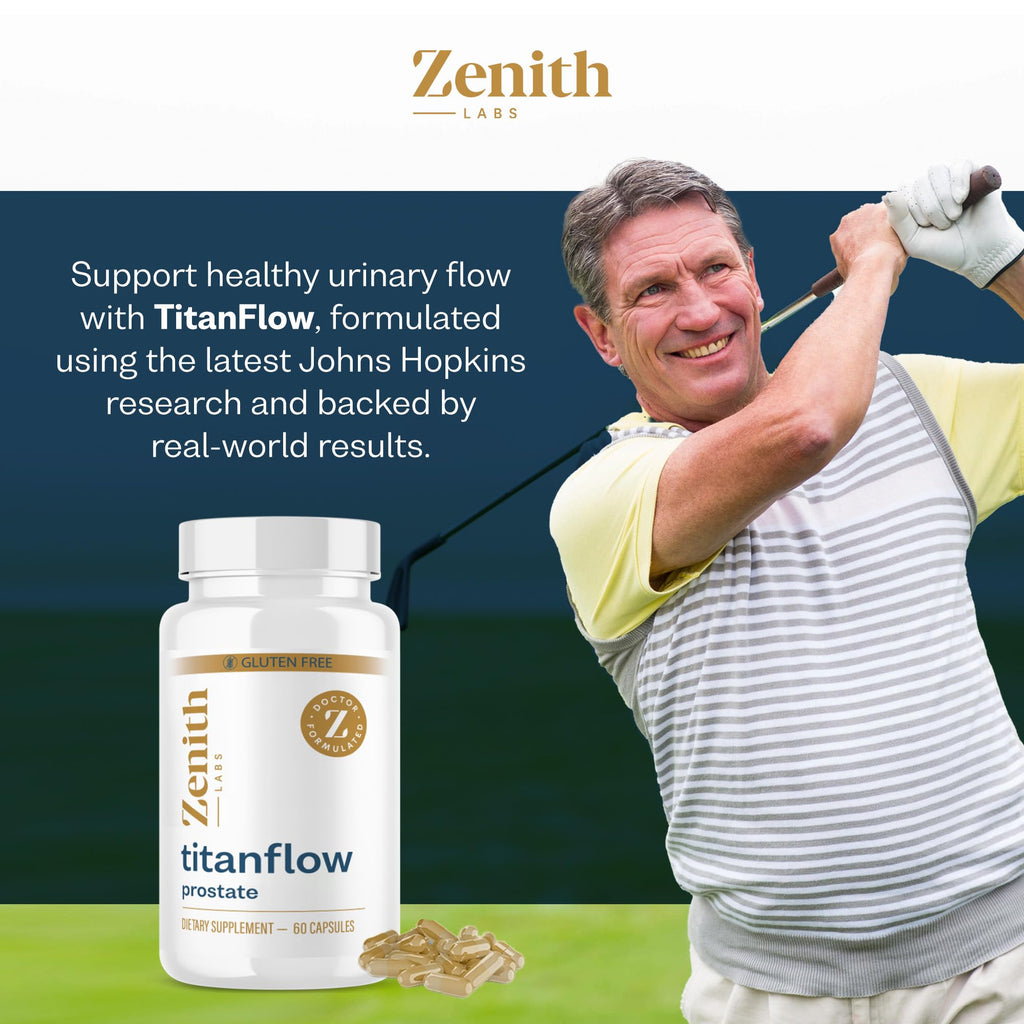 TitanFlow vitamins for optimal prostate health