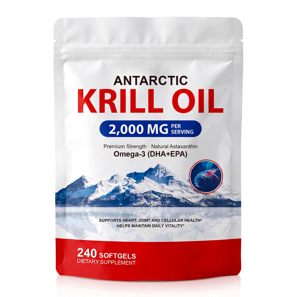 Tiuedu Antarctic krill oil benefits