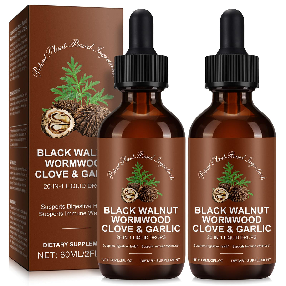 Tiuedu black walnut herbal drops