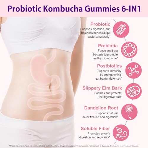 Tiuedu probiotic gummies with natural ingredients